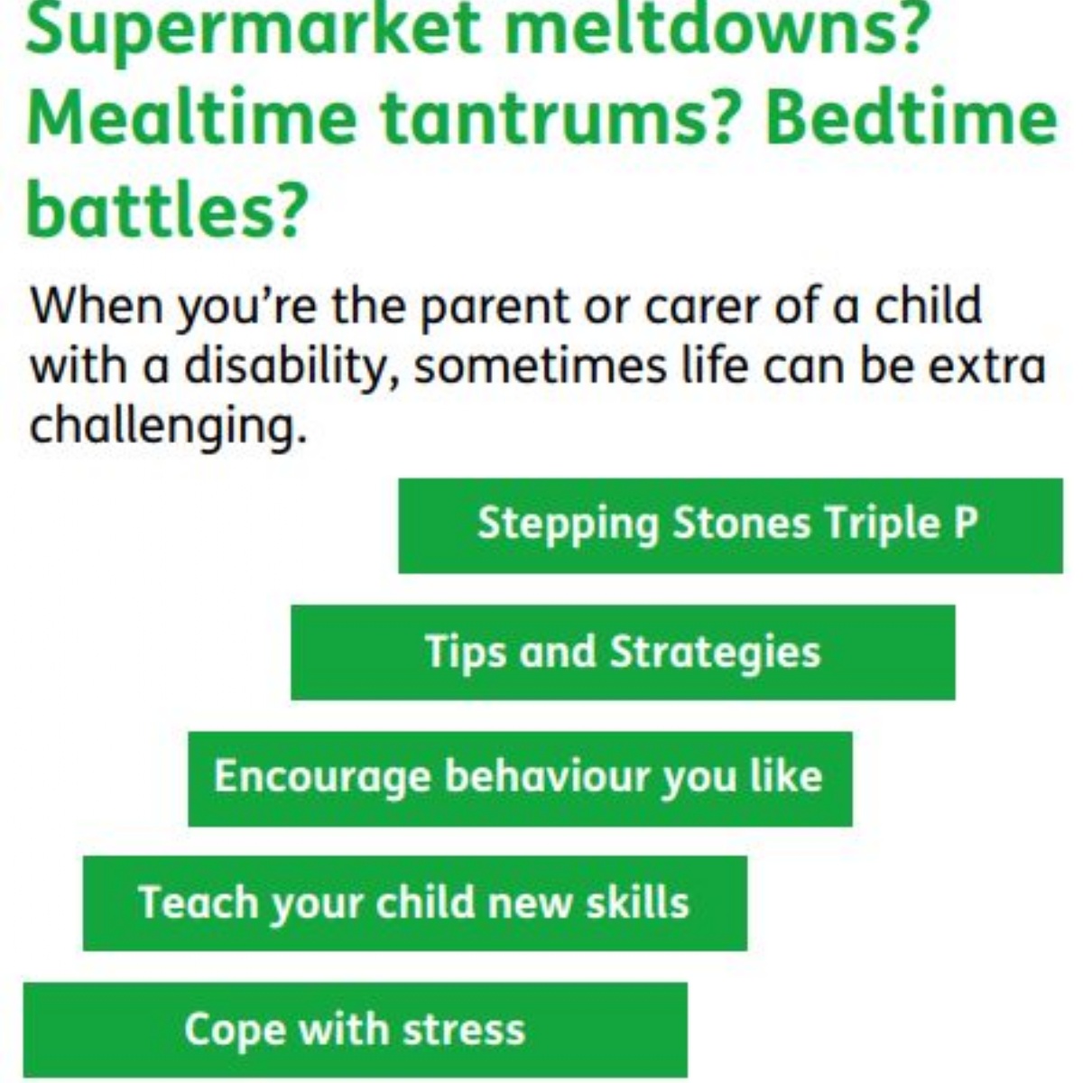 Northway Primary School - Triple P - Parenting Courses
